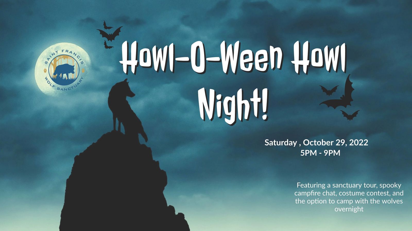 Howl-O-Ween Howl Night - THIS EVENT IS SOLD OUT! | October 29, 2022