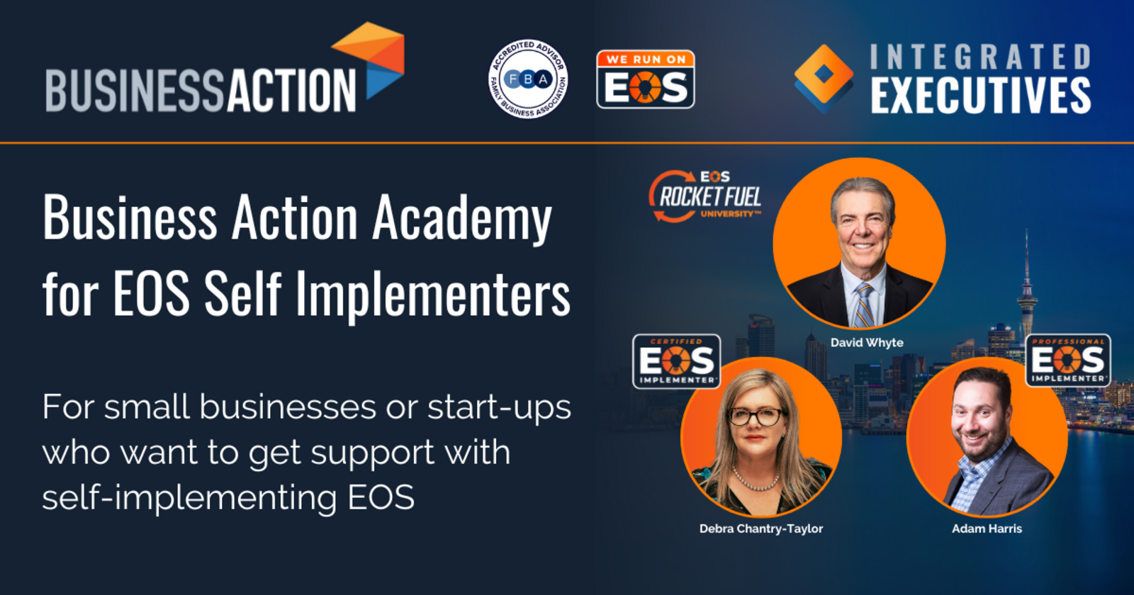 Business Action Academy - EOS self-implementer 6-month facilitated workshops | February 03, 2025 ...