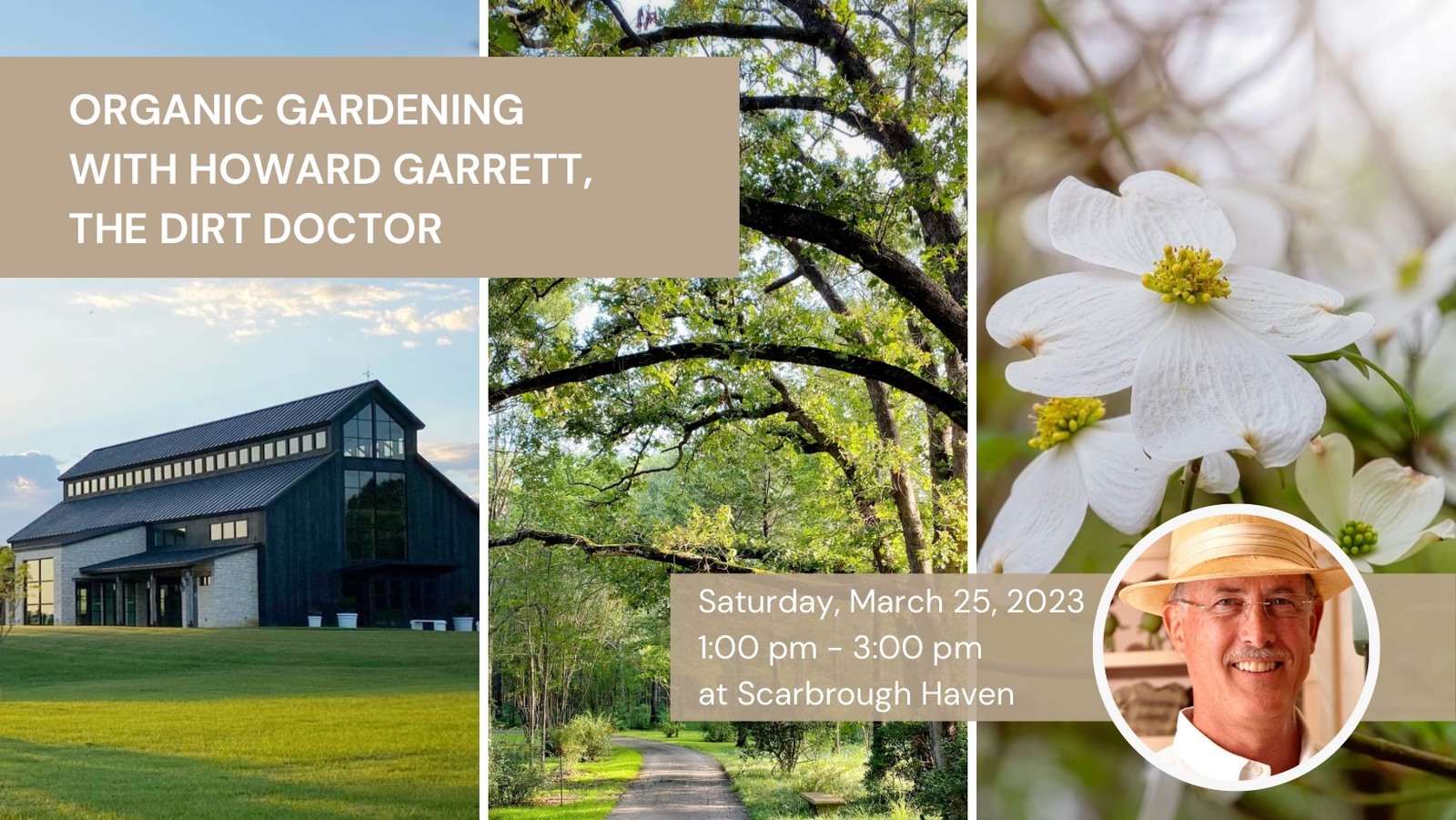 Howard “ The Dirt Doctor” Garrett Comes to Emory | March 25, 2023