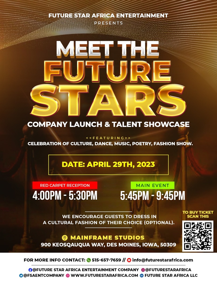 Future Star Africa Official Launch and Talent Showcase "Meet The Future ...