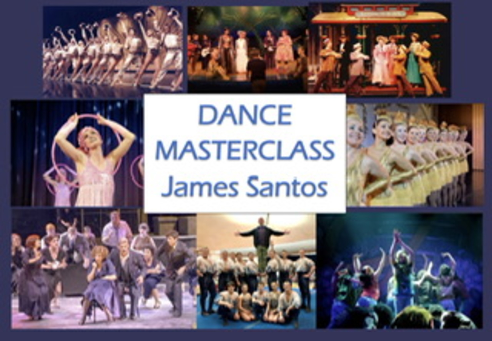 Dance Masterclass with James Santos | April 20, 2023