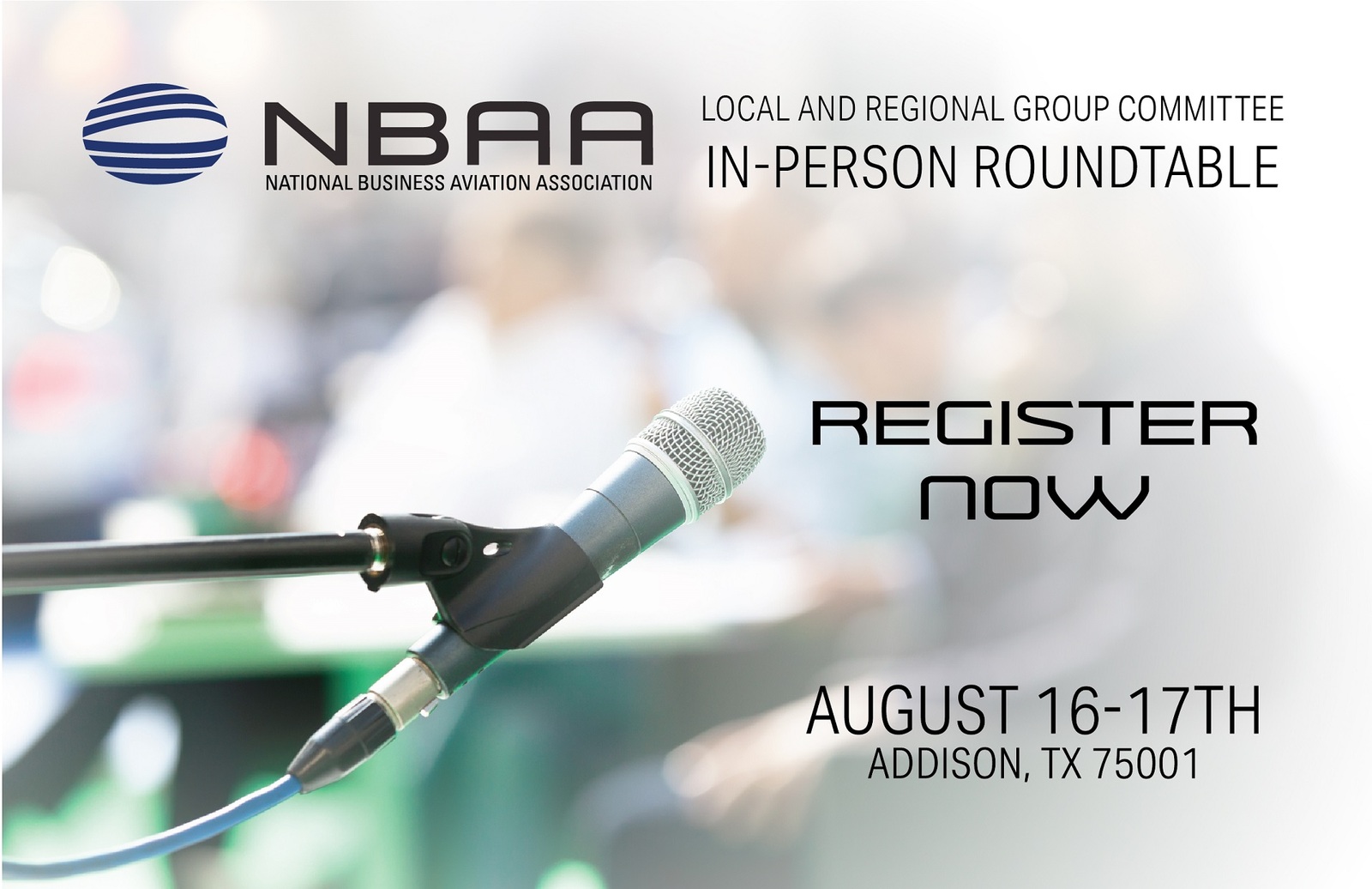 NBAA Local and Regional Group Committee In-Person Roundtable | August ...