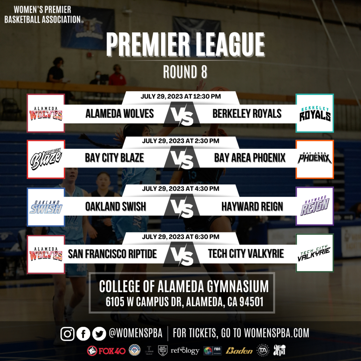 Women's PBA Round 8 | July 29, 2023 - July 30, 2023