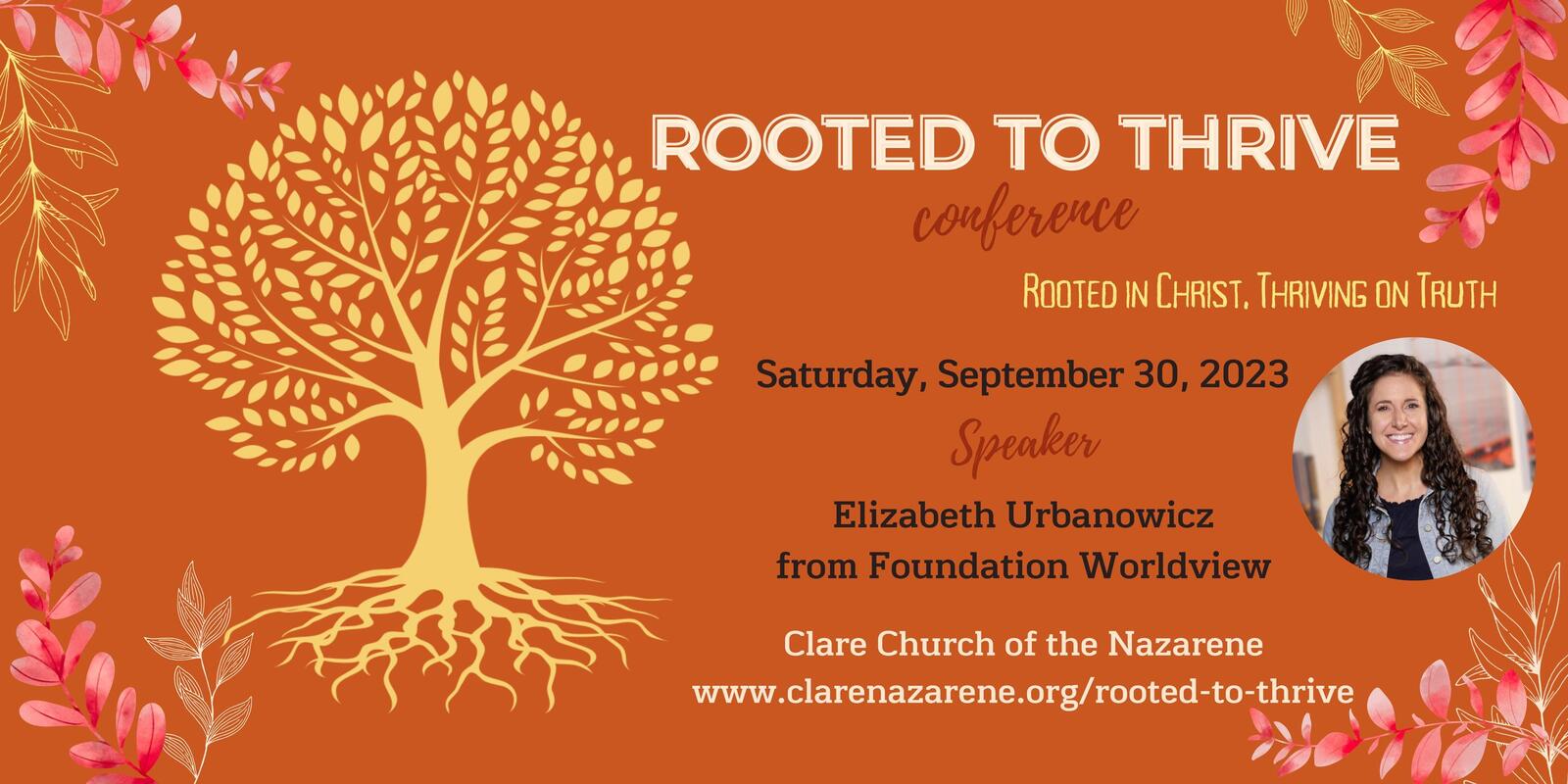 Rooted To Thrive Conference | September 30, 2023