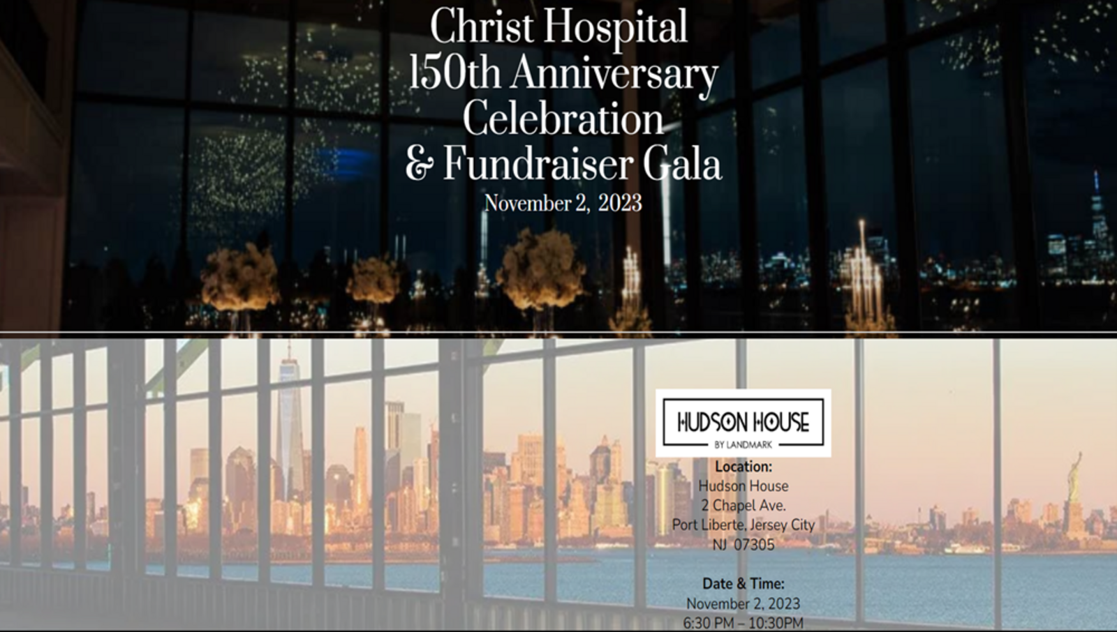 Christ Hospital 150th Anniversary Celebration & Fundraiser Gala ...