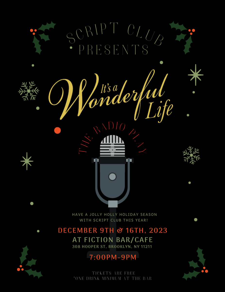 Script Club NYC Presents...It's a Wonderful Life: A Live Radio Play ...