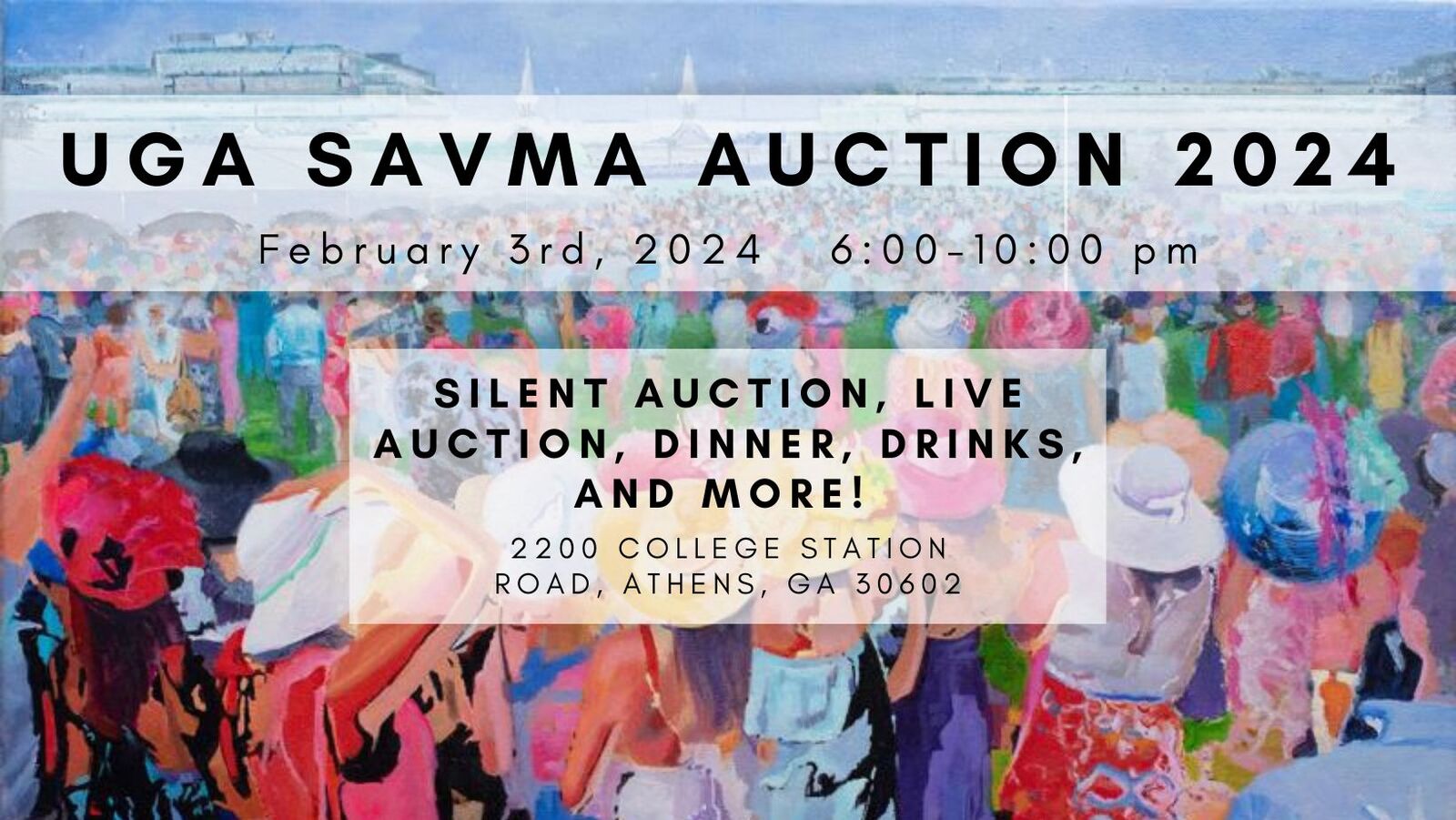 UGA SAVMA Auction Fundraiser | February 03, 2024