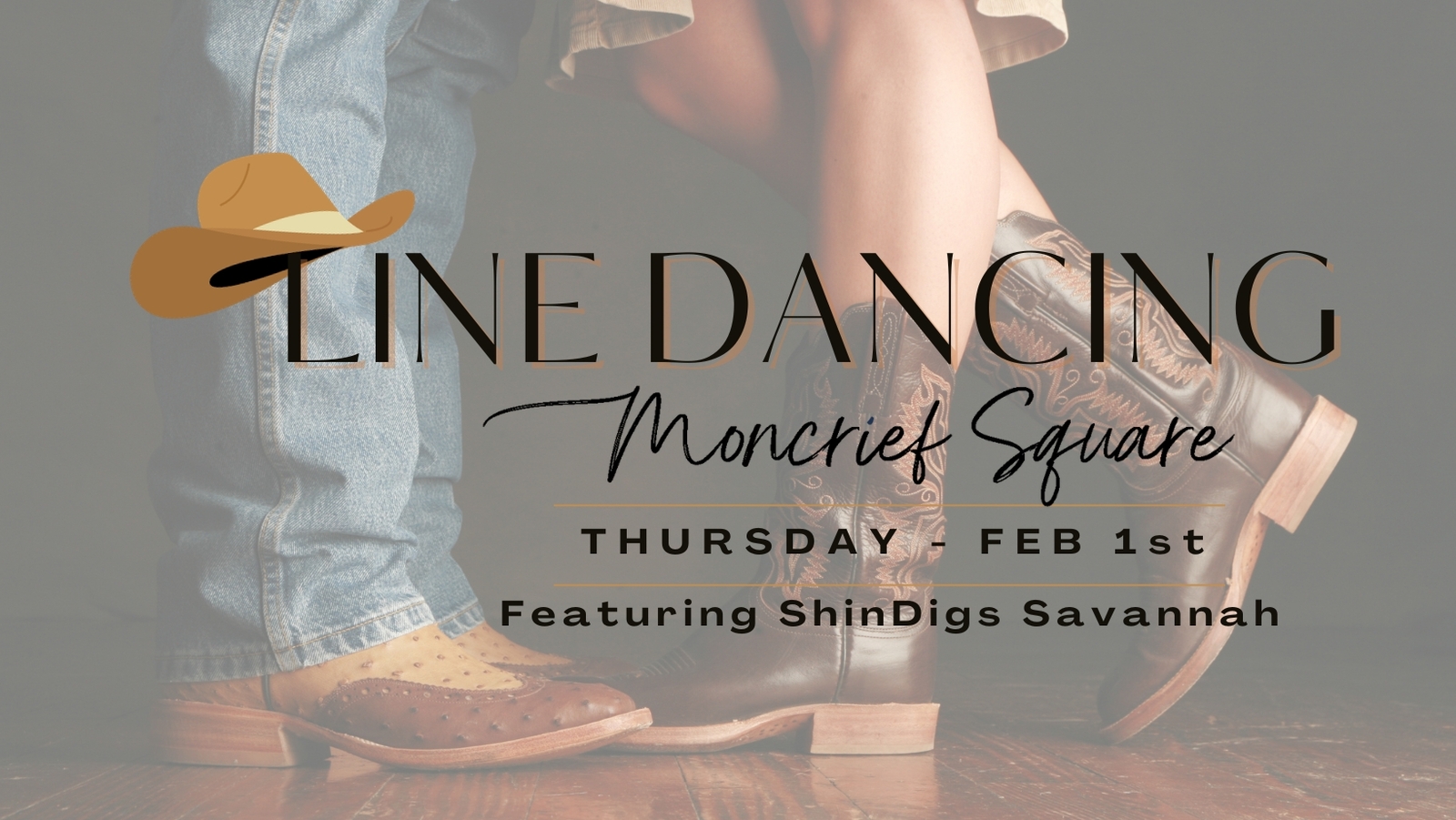 Line Dancing at Moncrief Square | February 01, 2024