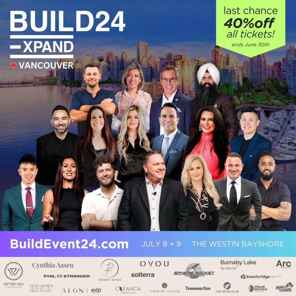 Build2024 | Vancouver | July 8+9 | July 08, 2024 - July 09, 2024