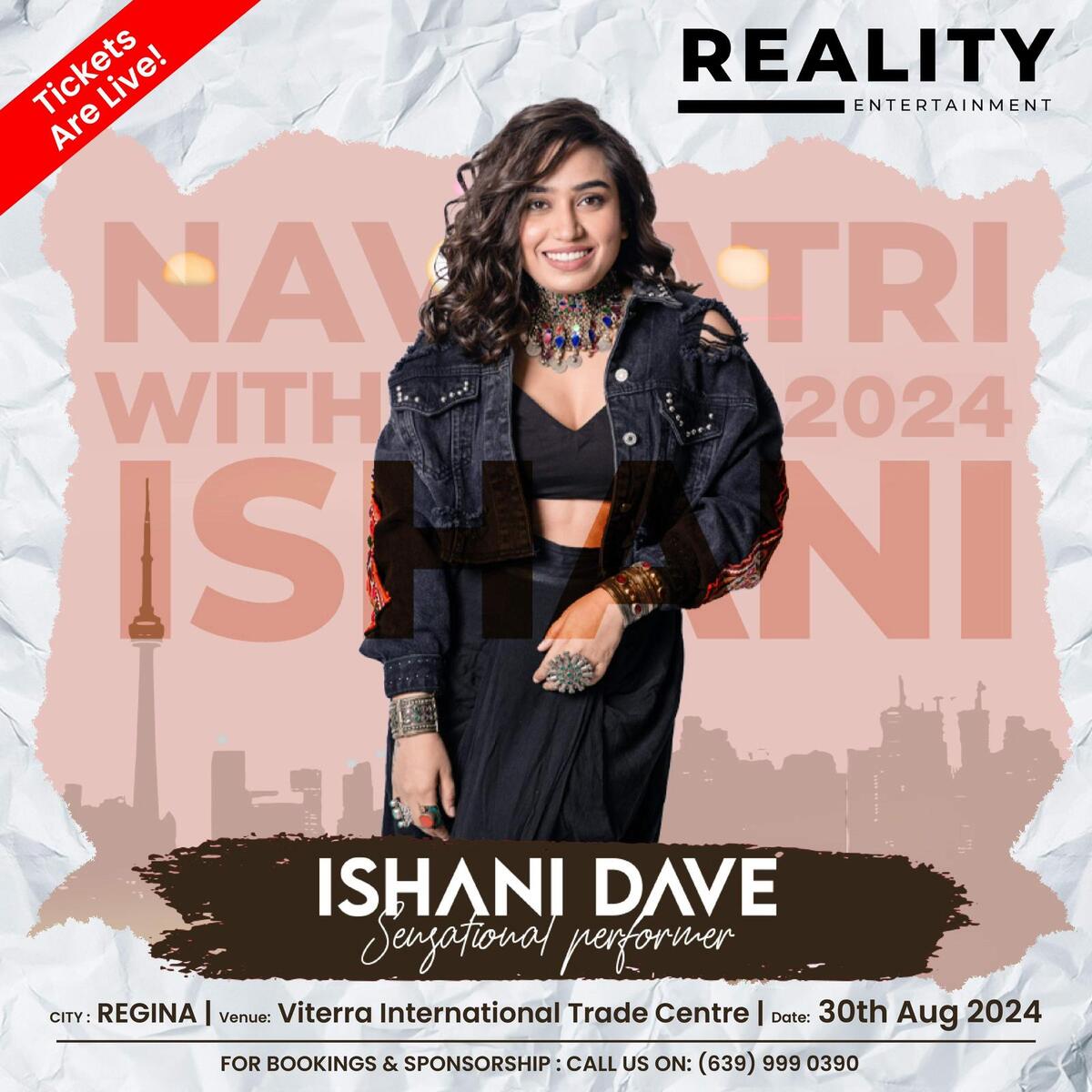 Ishani Dave Garba in Regina | August 30, 2024 - August 31, 2024