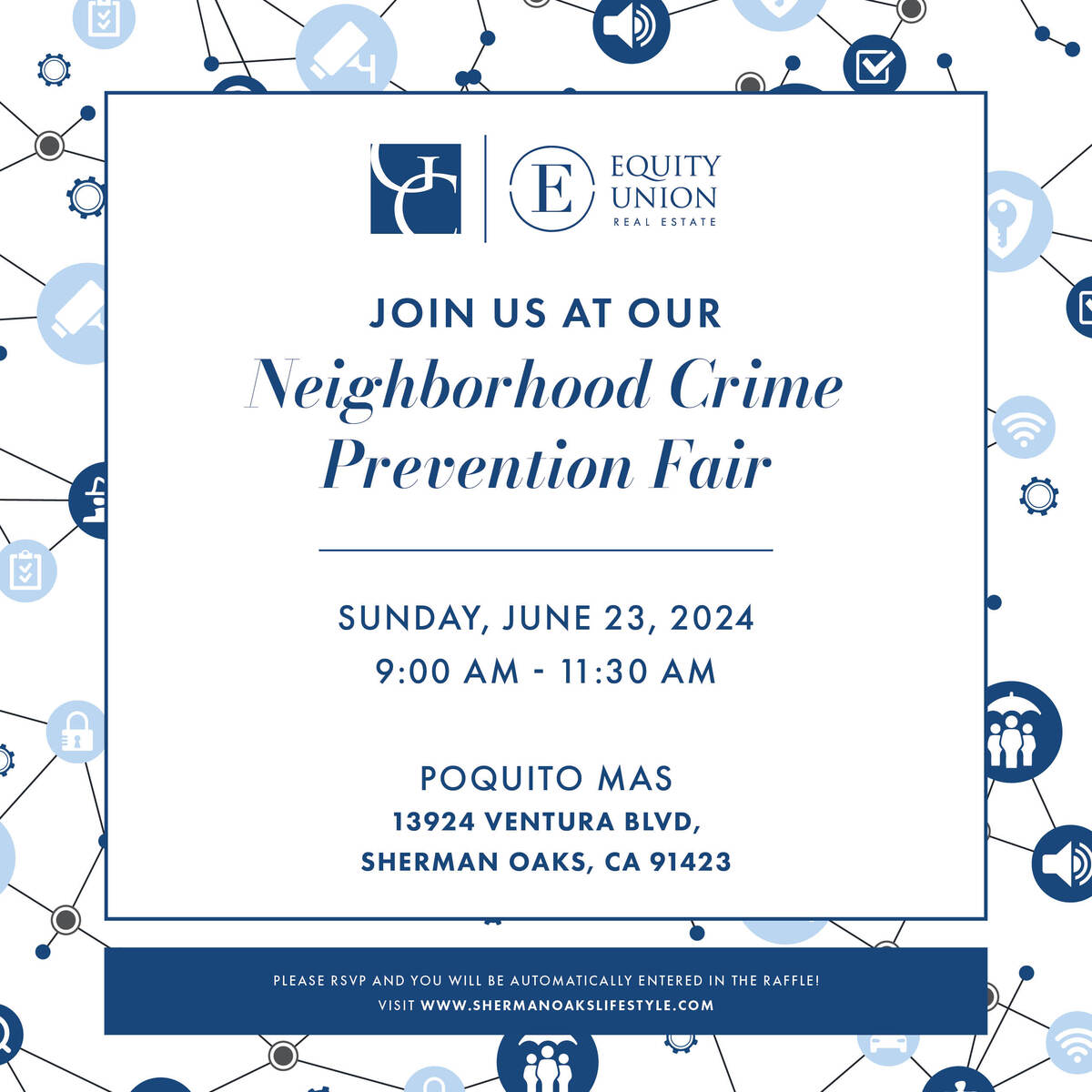 Neighborhood Crime Prevention Fair | Sherman Oaks | June 23, 2024