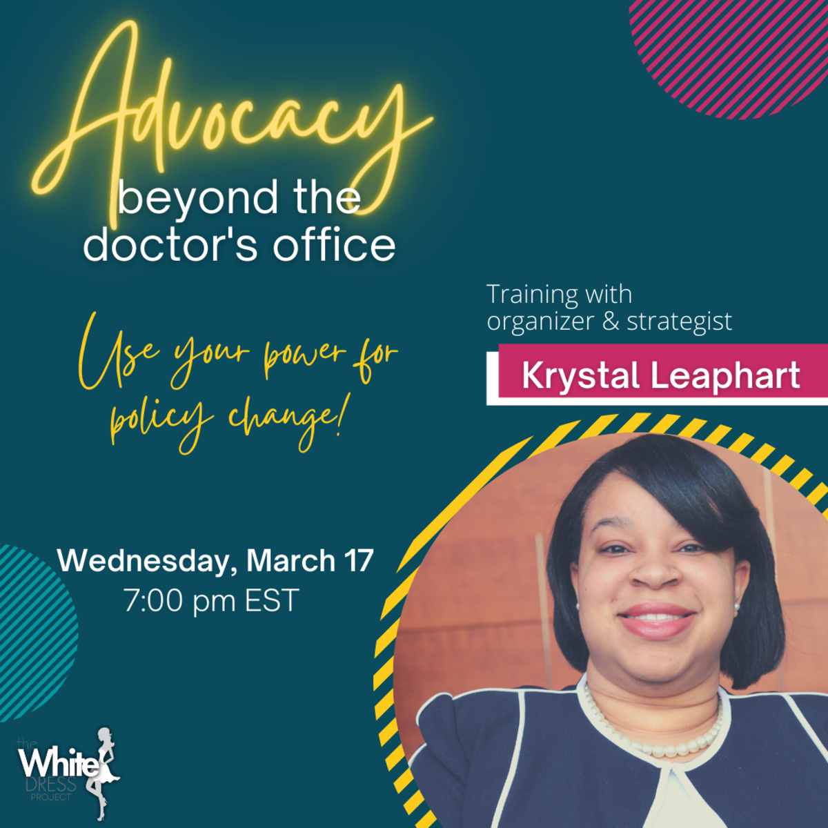 Advocacy Beyond the Doctor's Office: Advocacy 101 Training | March 17, 2021