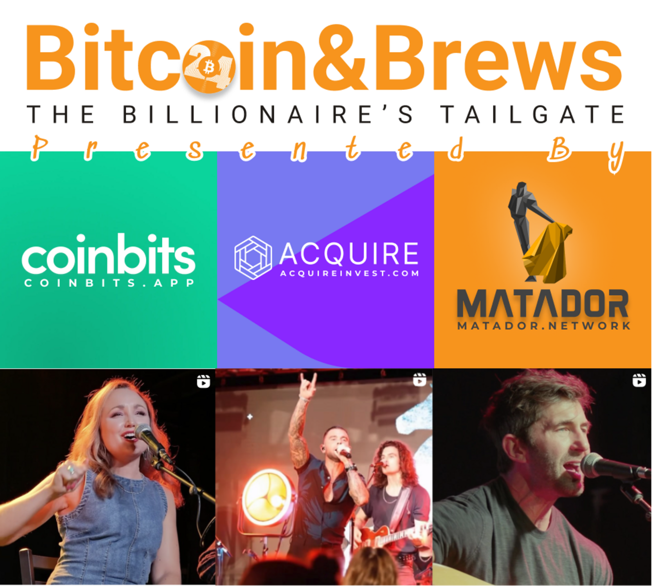 Bitcoin & Brews - The Billionaire's Tailgate | July 25, 2024