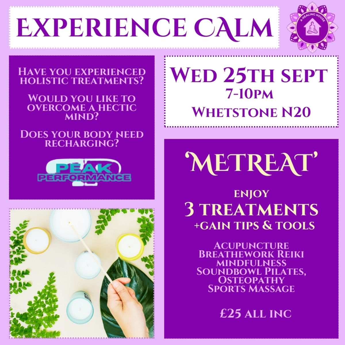 Experience Calm with A Healing House | September 25, 2024 - October 25 ...