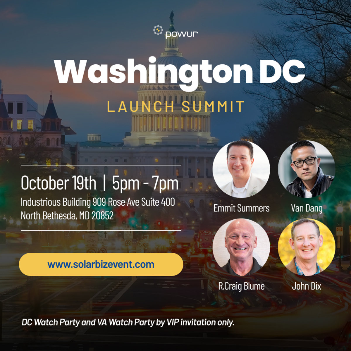 The Washington DC Launch Summit | October 19, 2024