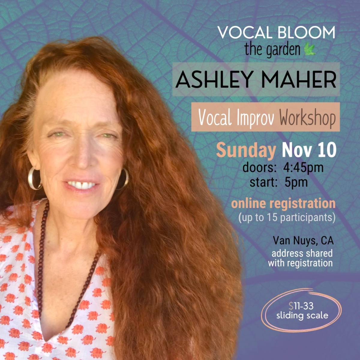 the garden • a collaborative vocal improvisation lab | November 10, 2024