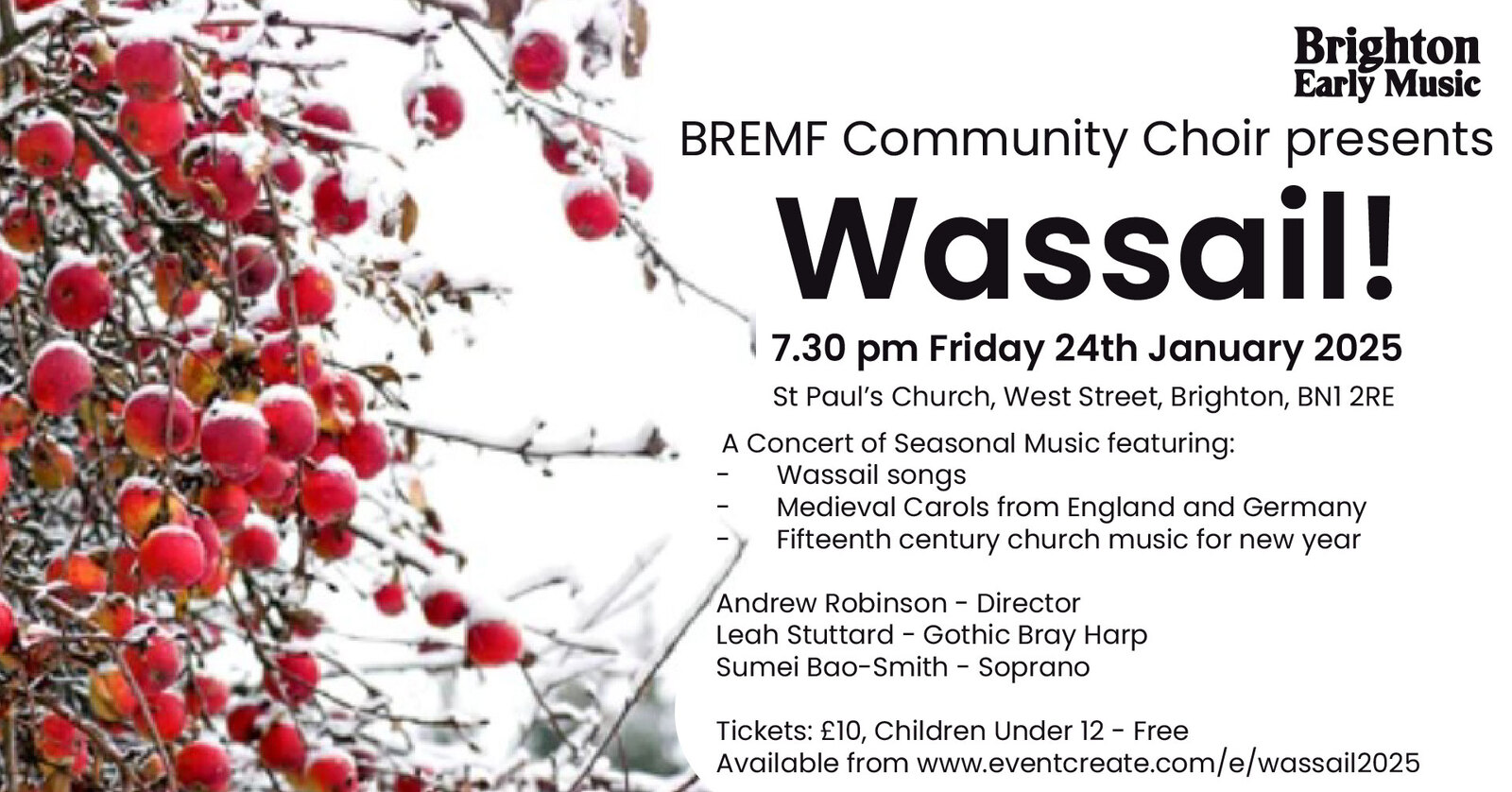 WASSAIL! 2025 | January 24, 2025