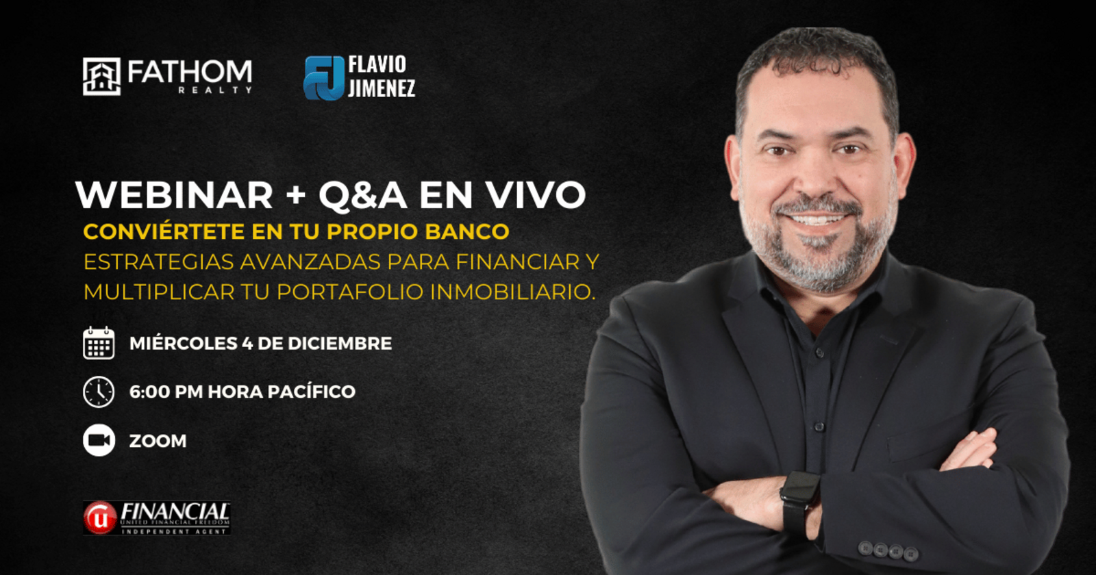 Webinar + Q&A: Cómo Convertirte En Tu Propio Banco | December 04, 2024