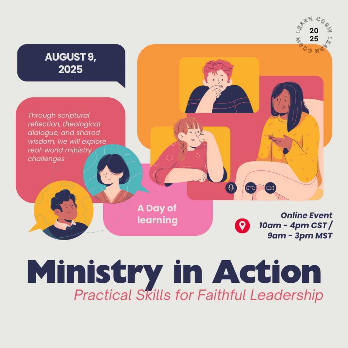 Ministry in Action – Practical Skills for Faithful Leadership | August ...