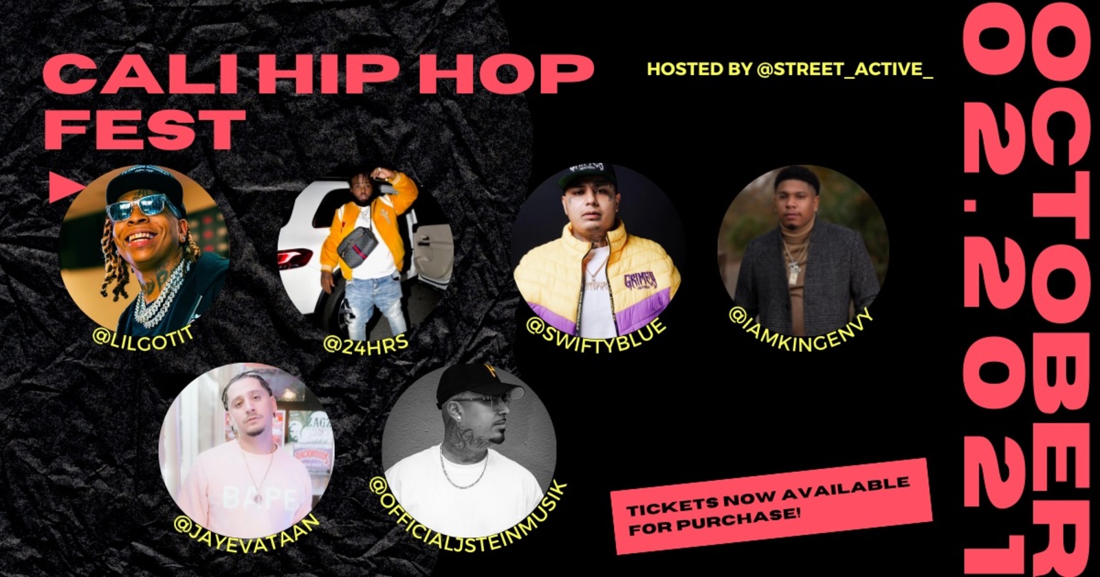 Cali Hip Hop Fest | October 02, 2021